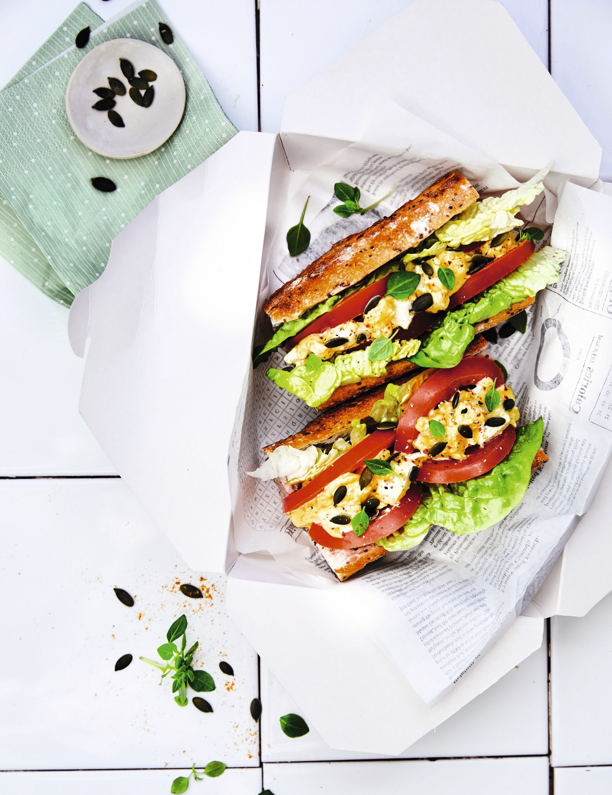 Vegabroodjes voor wandelaars