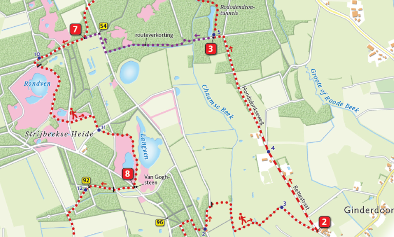 Strijbeekse Heide: wandelen rond vennen & vijvers